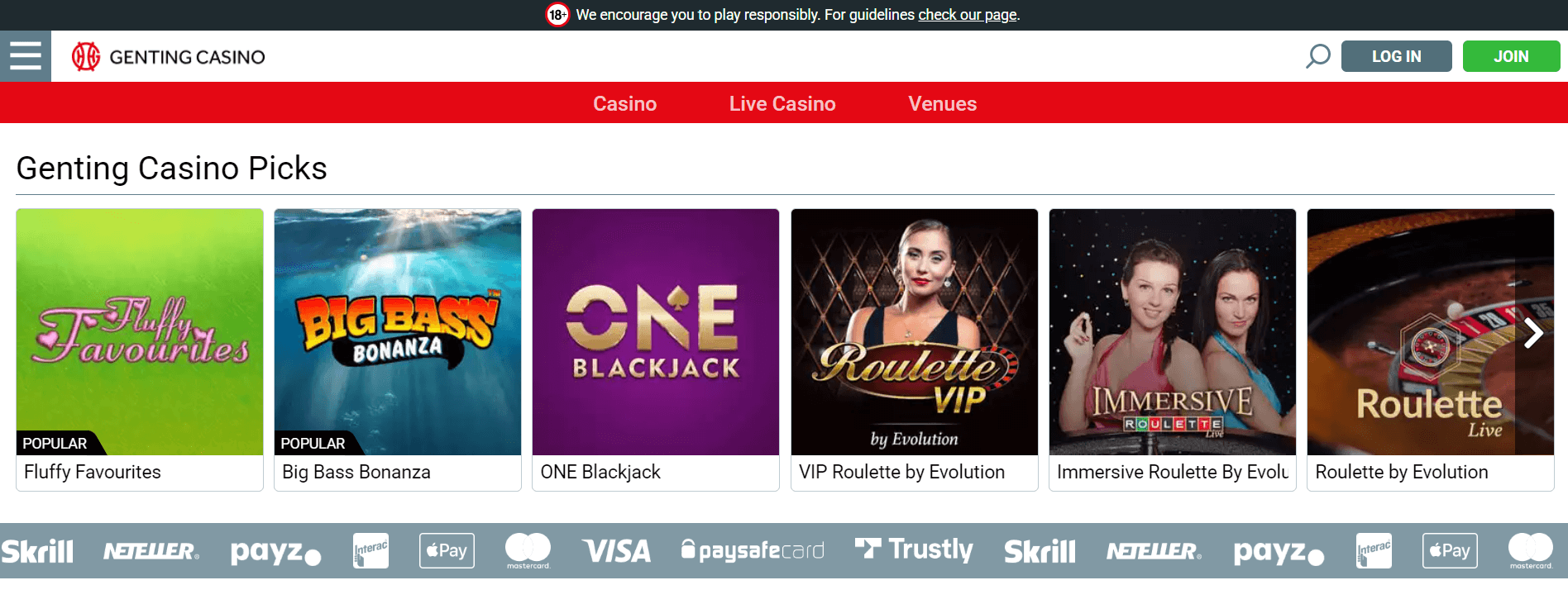 Genting Casino Review: Pros, Cons, Bonuses & More